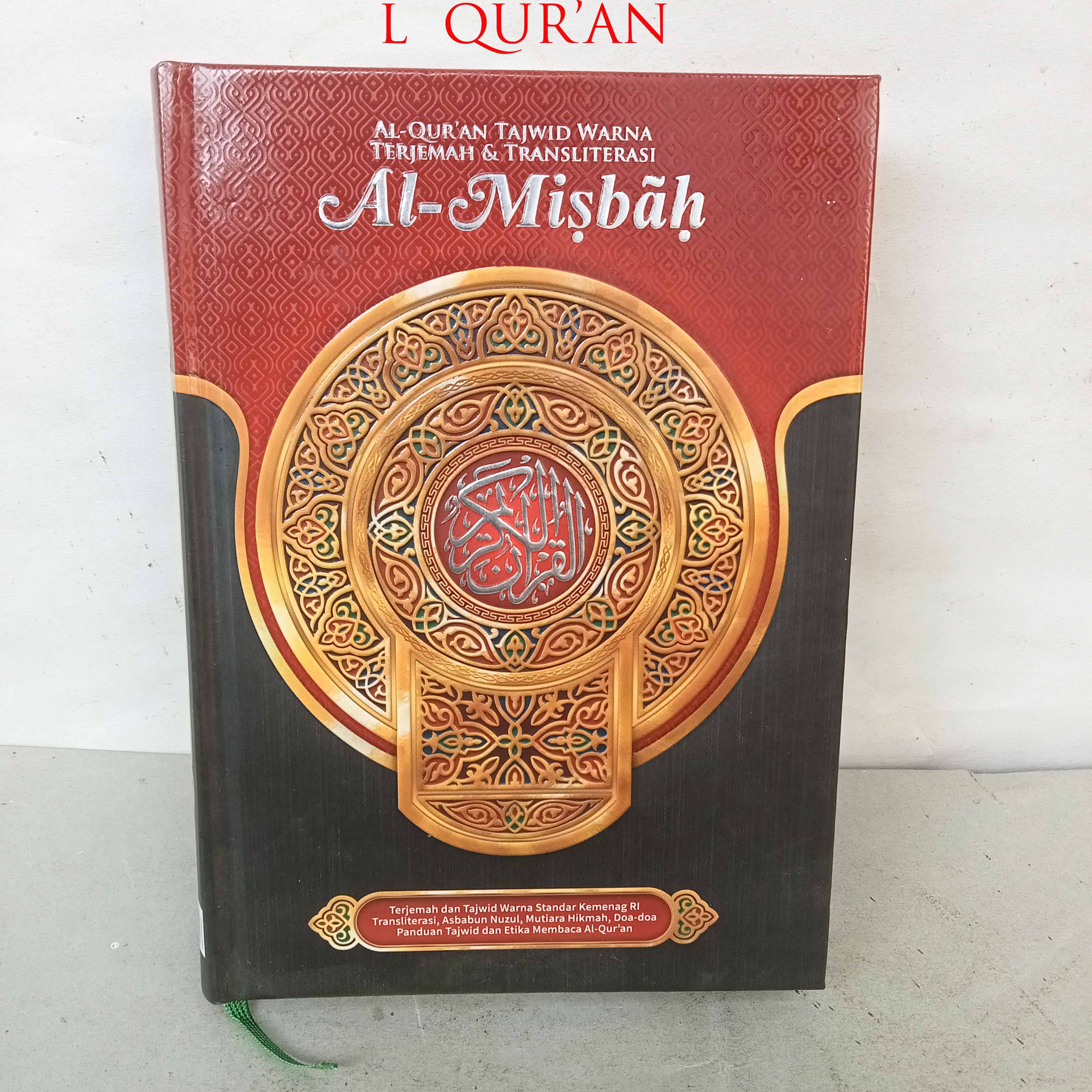 Al Qur'an Al Misbah Tajwid Warna Terjemah Dan Transiliterasi Berwarna ...
