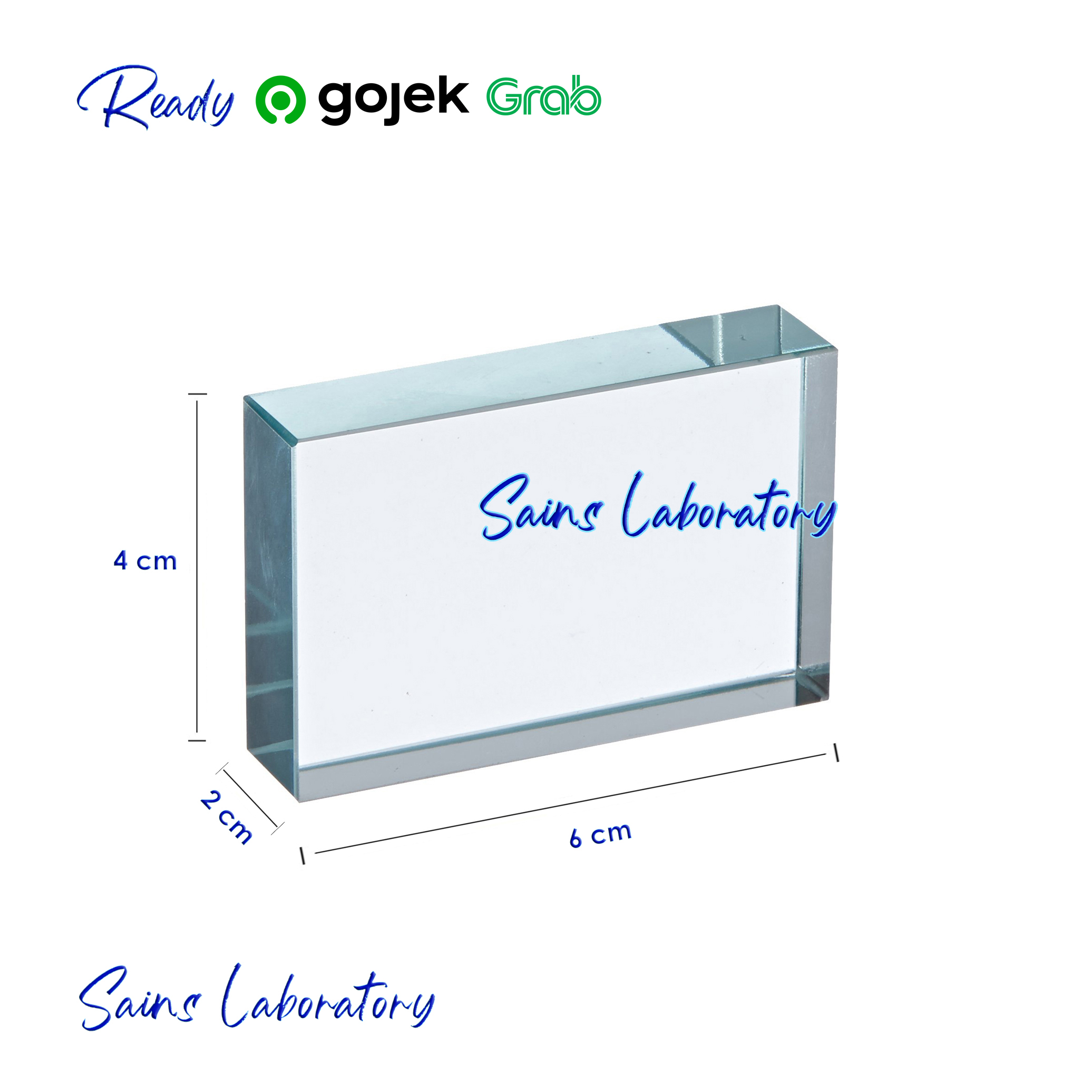 Balok Kaca Plan Paralel Glass Box Optical Glass Brick Kaca Persegi ...