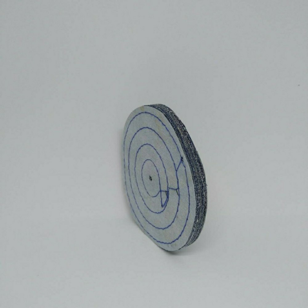 Kain Poles Jeans Biru 4 inch Polishing Wheel Blue 4 in Kain Poles ...