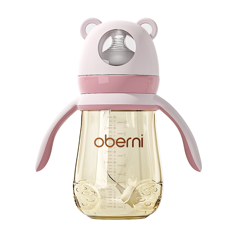 Oberni (Stok Siap) Botol Bayi PPSU botol susu Leher Lebar Botol Susu Anti Jatuh dan Anti ...