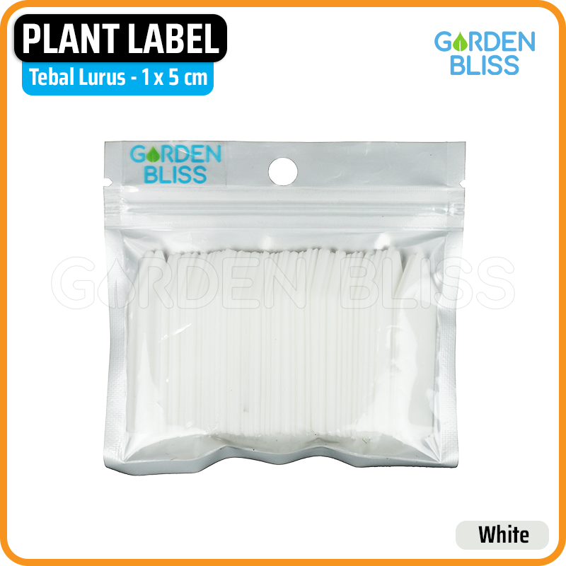 1 Pack 50 Pcs - Thick Plant Label Name Tag - Label Penanda Tanaman ...