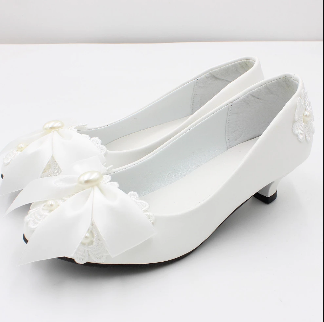wedding high heels Baru Sepatu Pengantin Putih Sepatu Pengiring ...