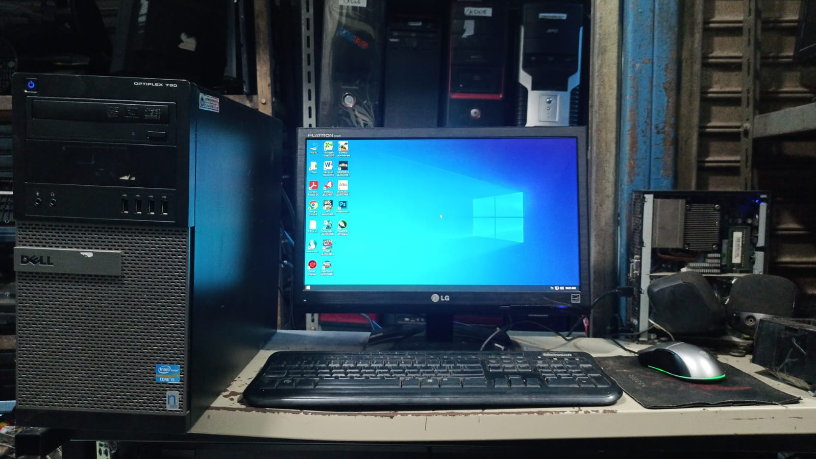 Komputer Pc i5 Gen 2 Ram 4GB hdd 250 GB Fullset siap Pakai Game/edit ...