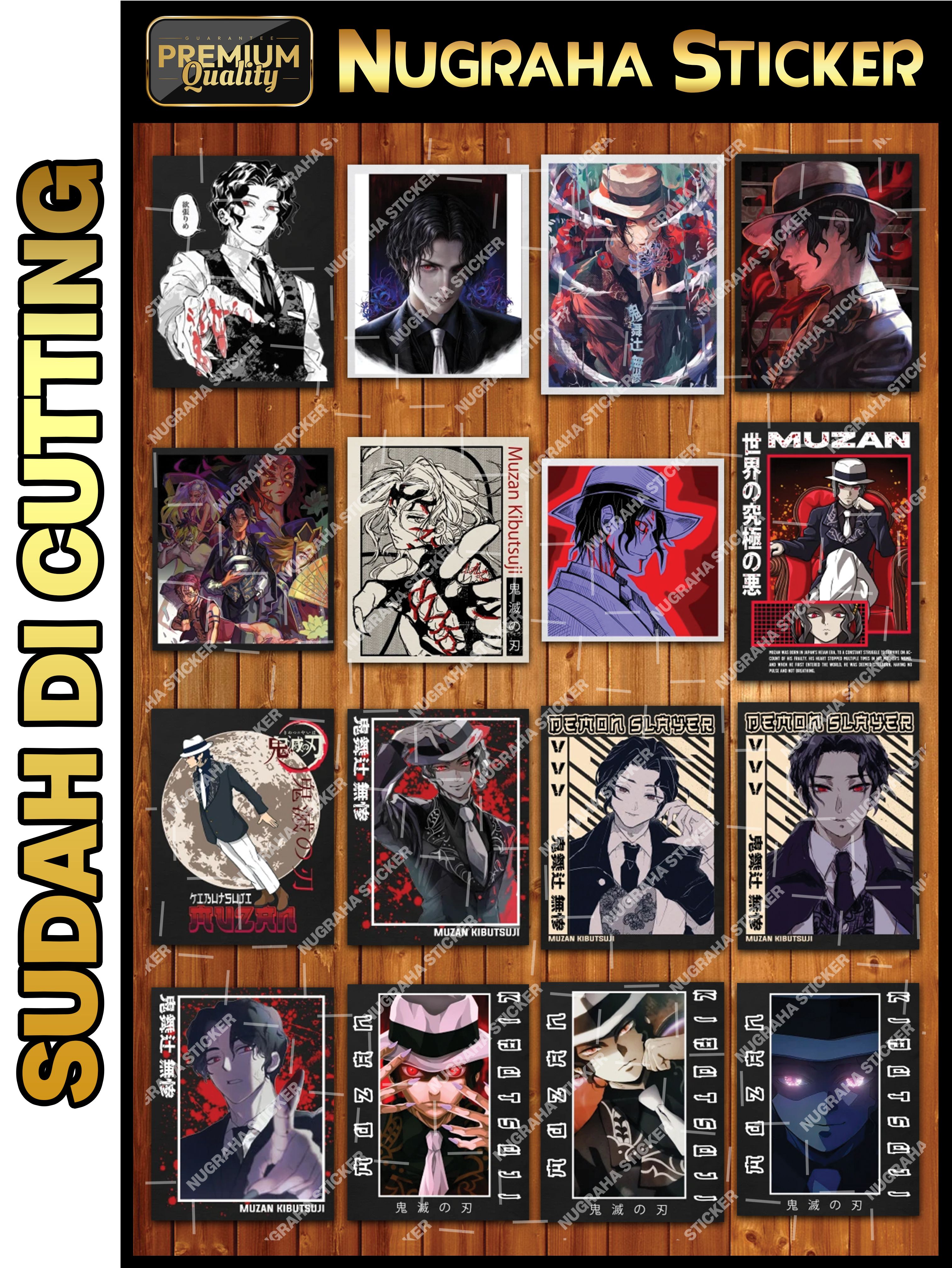 [MAKS] 100 Aesthetic Sticker Muzan Kibutsuji (Demon Slayer) Keren ...