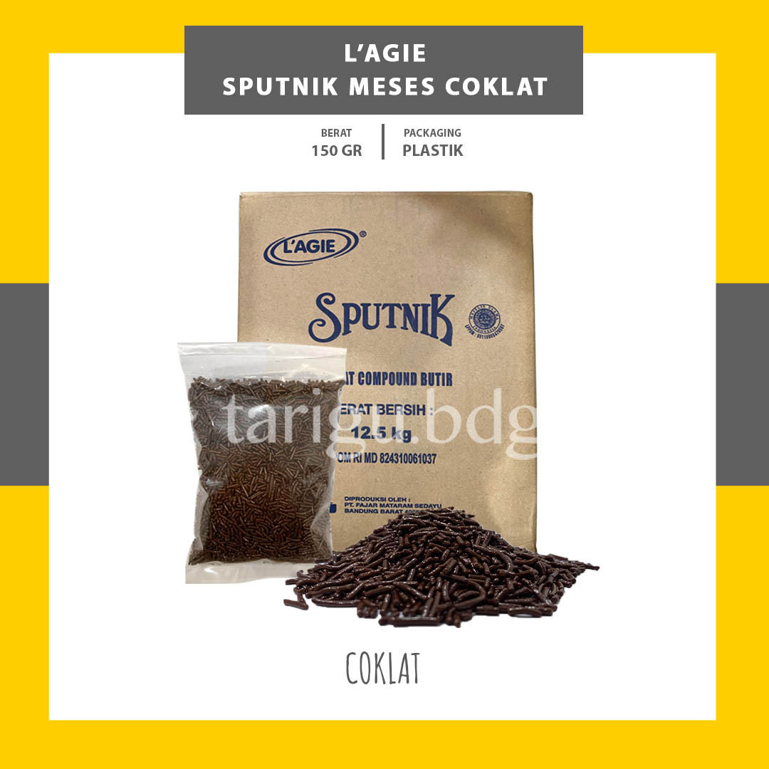 MESES COKLAT SPUTNIK LAGIE 150GR - MISES WARNA MESES SAFARI - CHOCOLATE ...