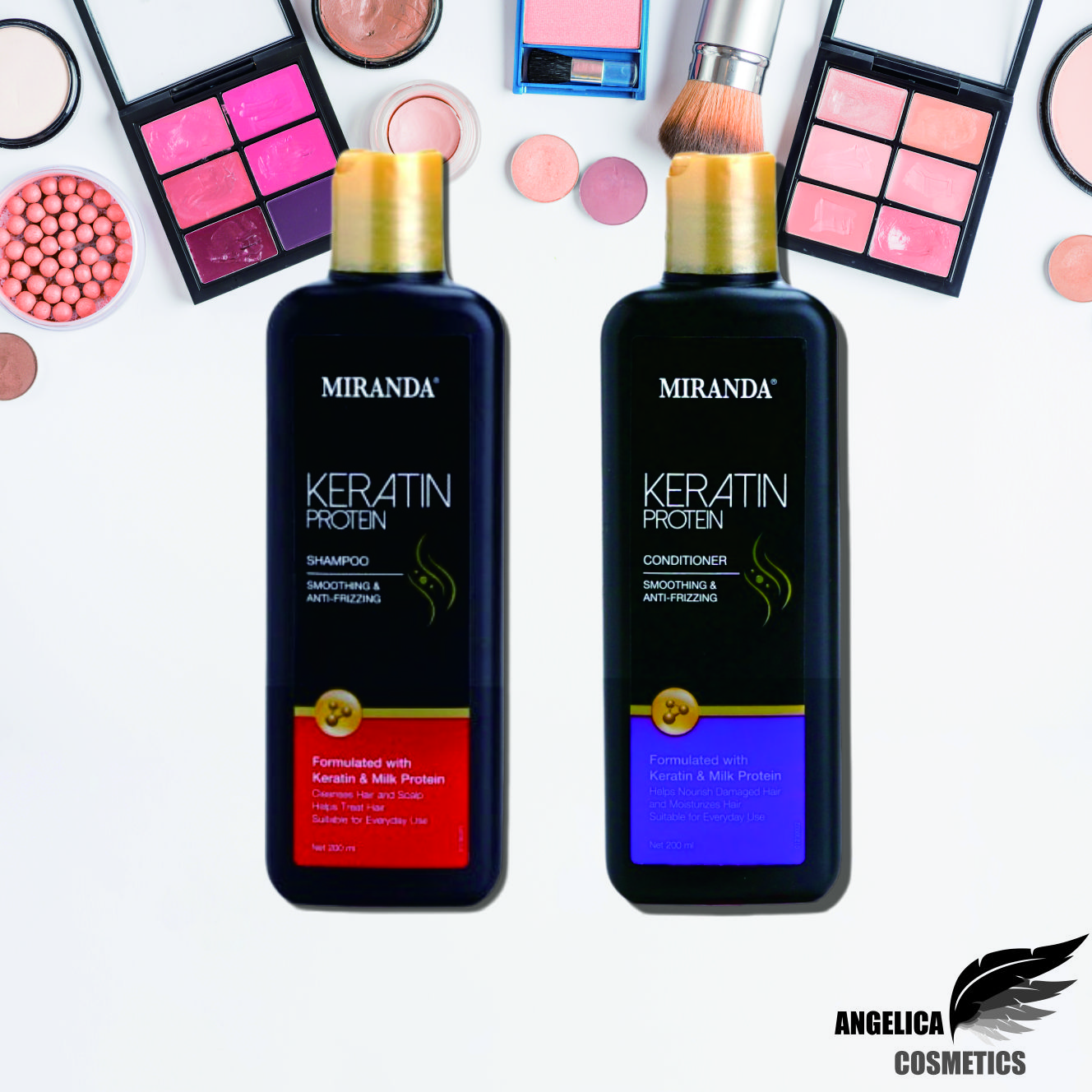 MIRANDA HAIR KERATIN SHAMPOO MIRANDA HAIR KERATIN CONDITIONER | Lazada ...