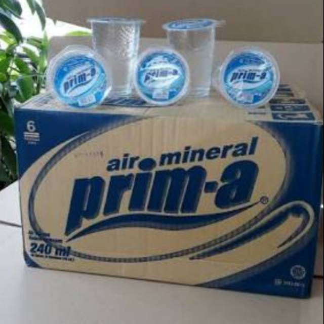 Prima Air Mineral Gelas 240ml Dus (isi 48 pcs) | Lazada Indonesia