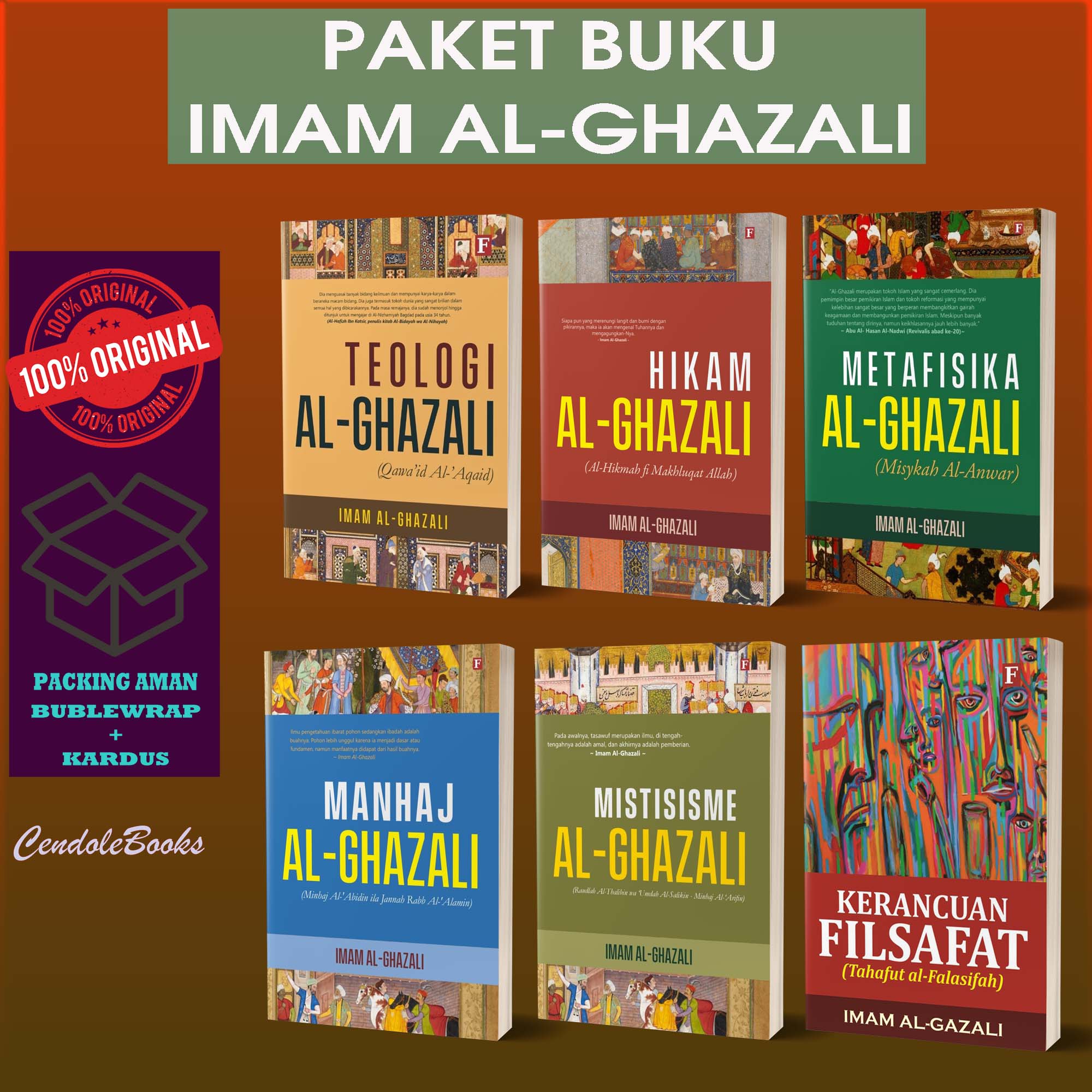 Paket Buku Imam Al-Ghazali Isi 6 Buku | Lazada Indonesia