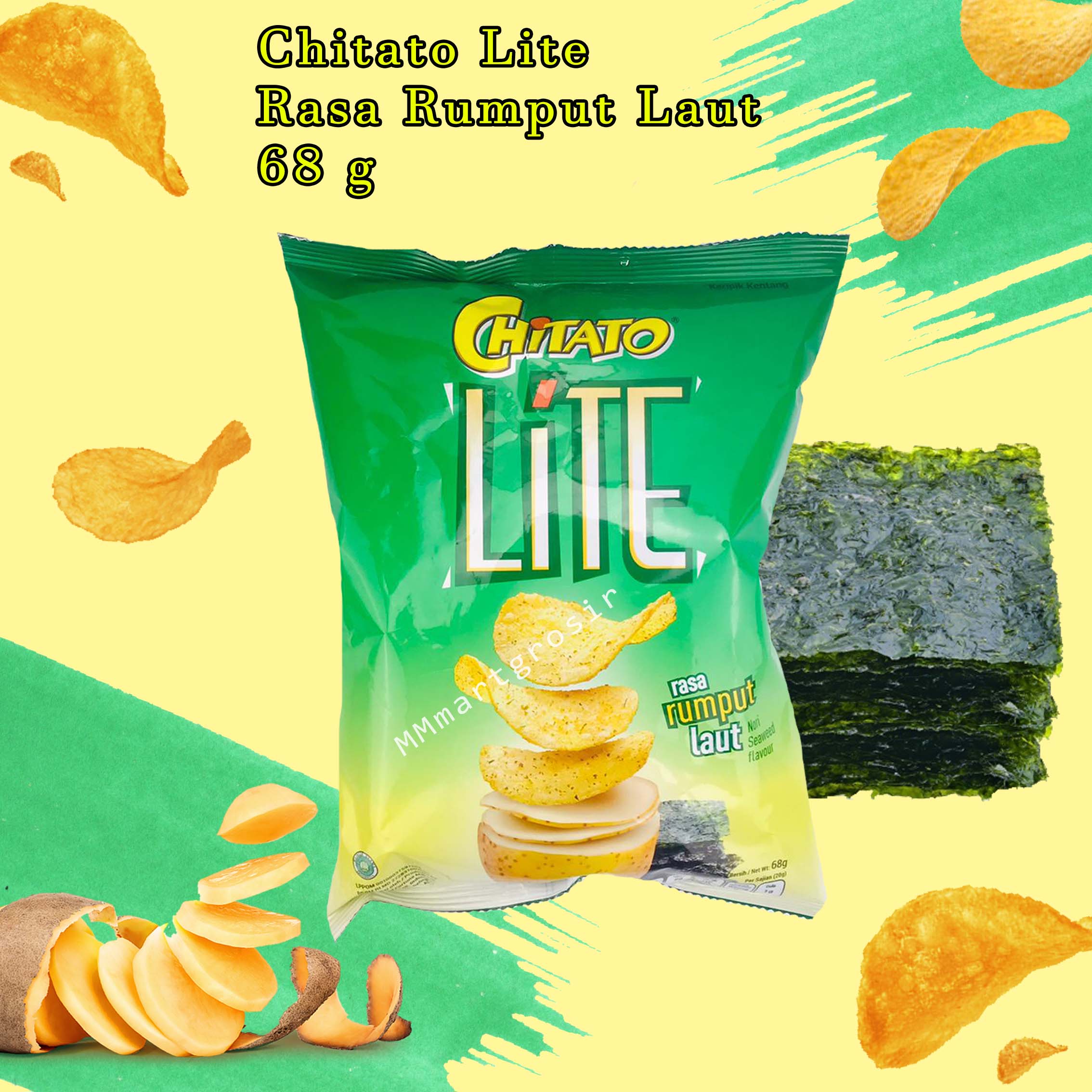 Chitato lite / Snack Citato / Rasa Rumput Laut / 68 g | Lazada Indonesia