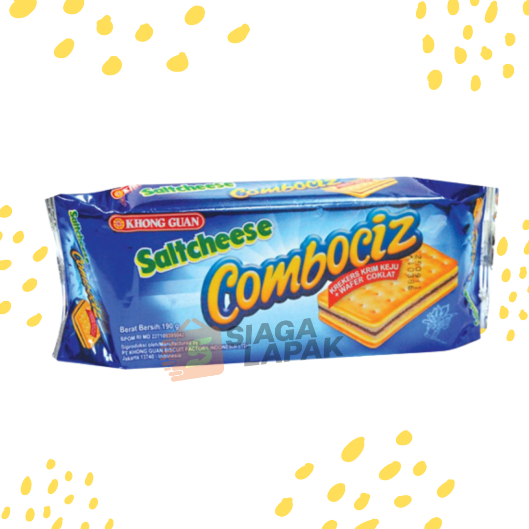 Saltcheese Combo All Varian 175gr Biskuit Keju Khong Guan | Lazada ...