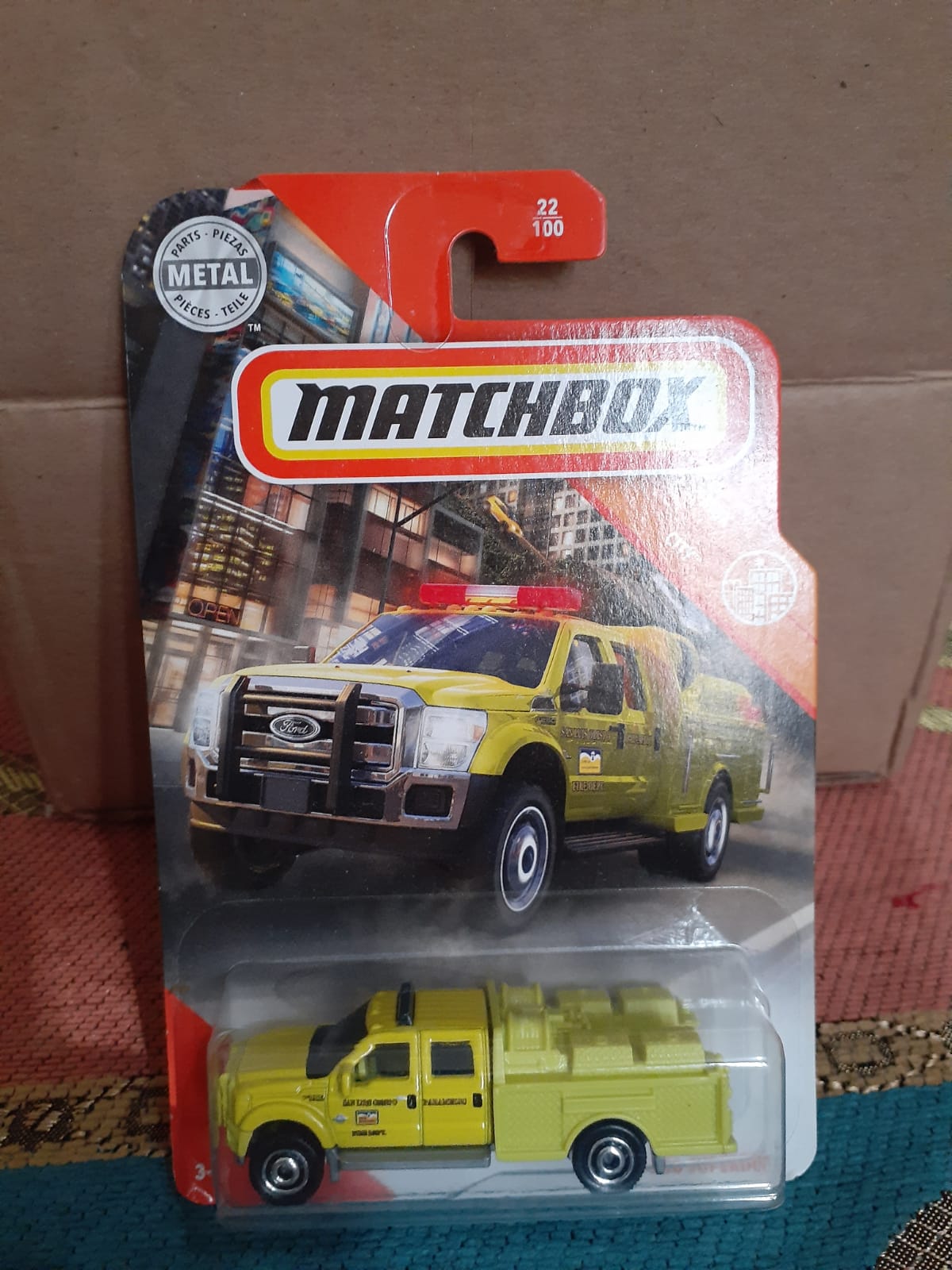 Matchbox Ford F-350 Super Duty Kuning | Lazada Indonesia