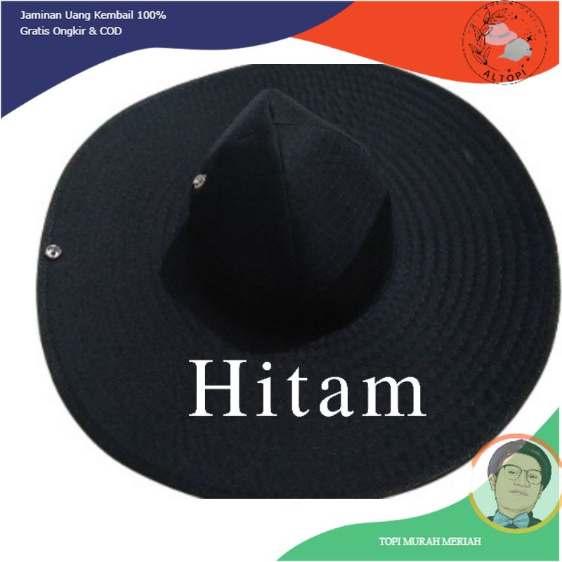 Topi Petani/Topi mexico/Besar&Kecil/Topi perkebunan/Topi Daun Besar ...