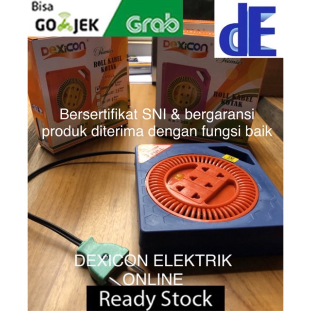 Kabel roll/roll kotak 5 meter/box kabel murah/stop kontak SNI/alat ...
