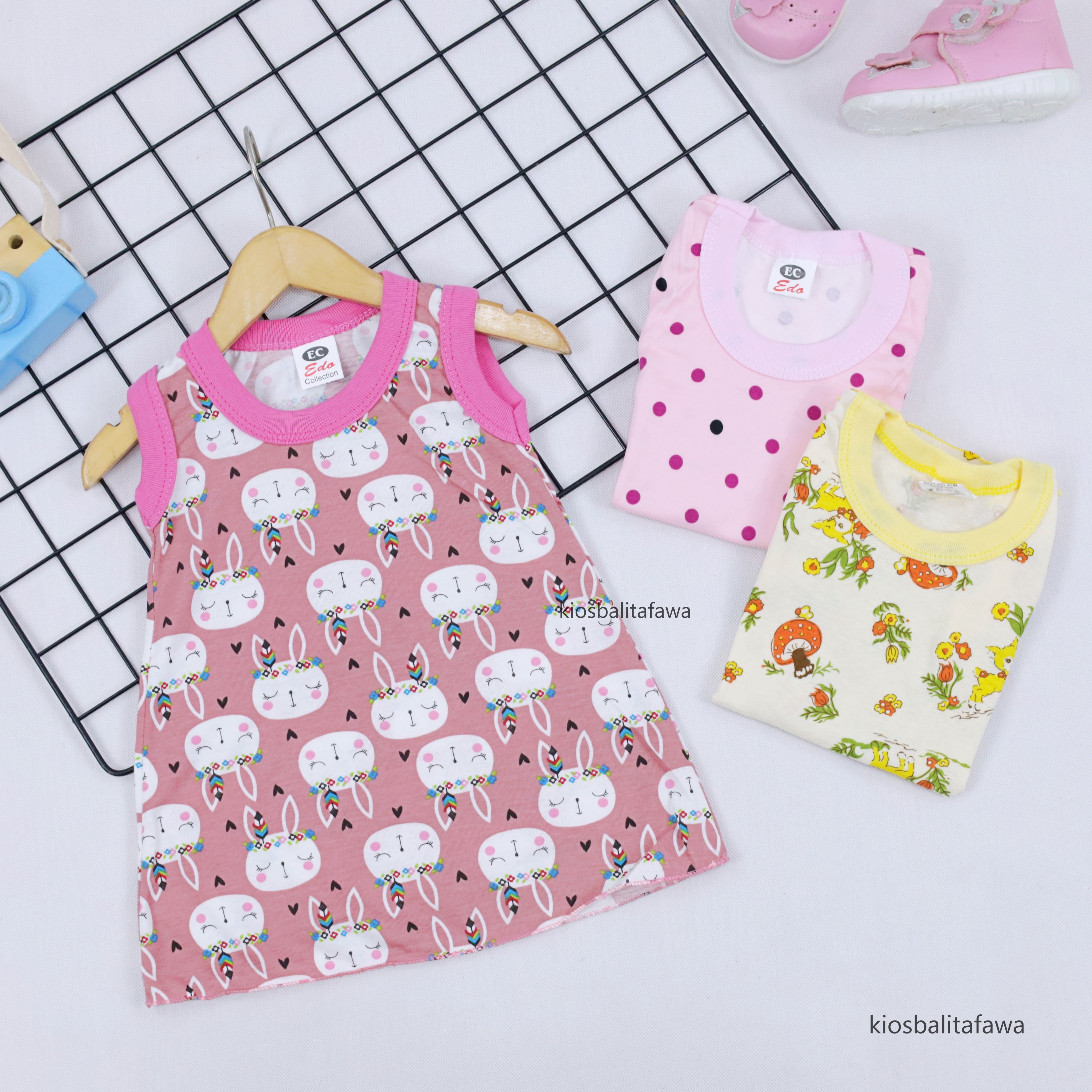 (BISA PILIH MOTIF) Daster Yukensi uk Bayi 0-12 Bulan / Baju Anak ...