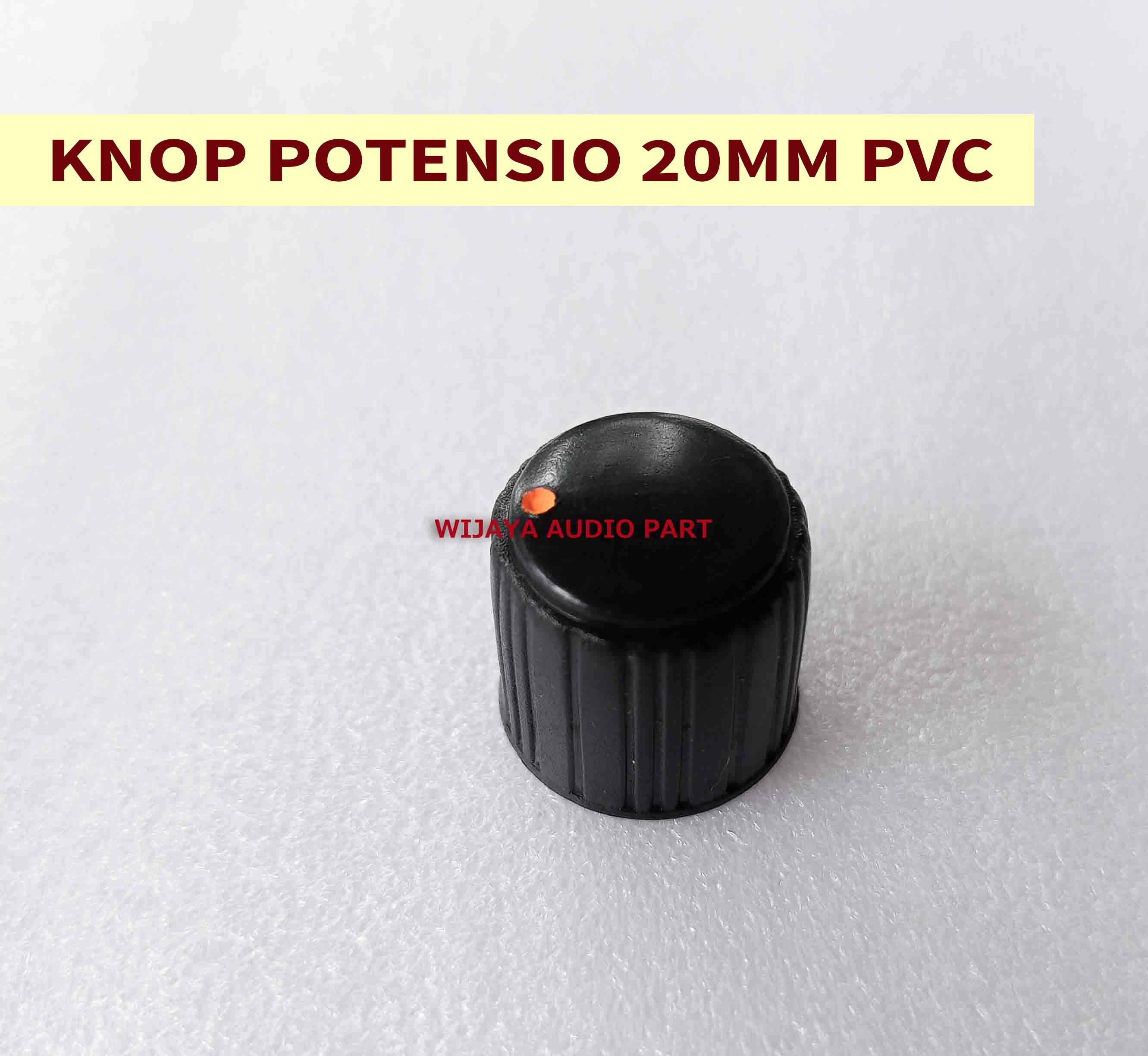 1 BUAH KNOP POTENSIO 20MM PLASTIK PVC | Lazada Indonesia