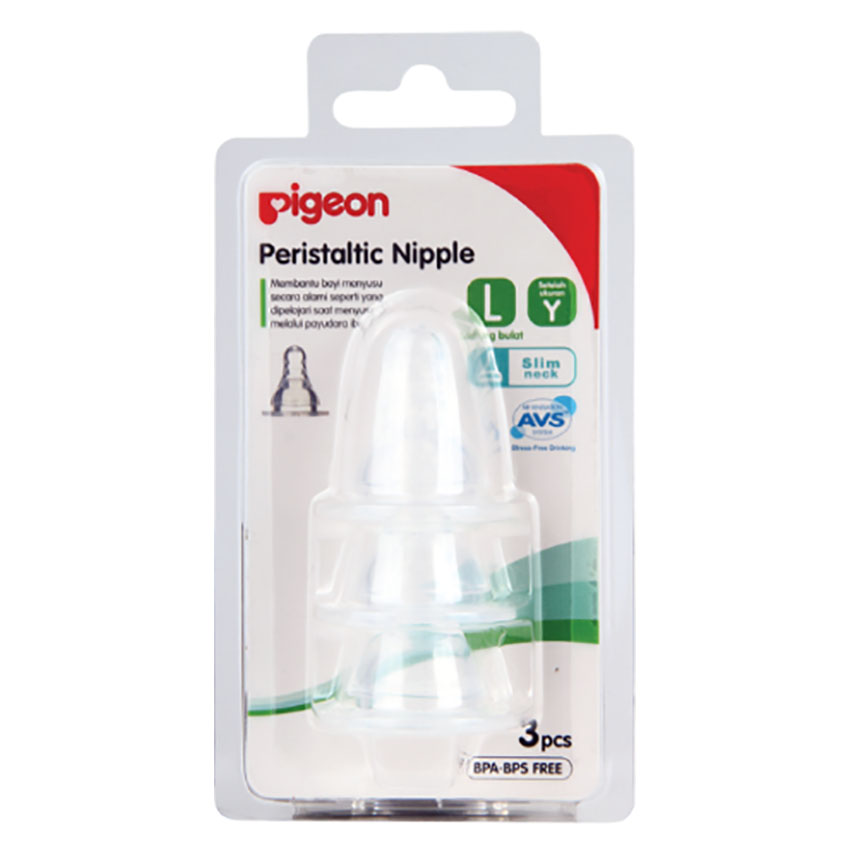 PIGEON Dot Slim Neck Size L Isi 3 Pcs | Lazada Indonesia