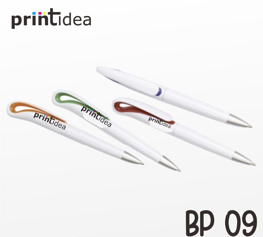 BP09 Ball Point Pulpen Bolpen Cetak Print UV Custom Logo Nama Souvenir ...