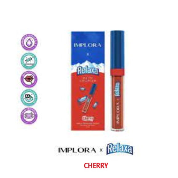 IMPLORA X RELAXA Matte Lipcream (Limited Edition) | Lip cream | Barley ...