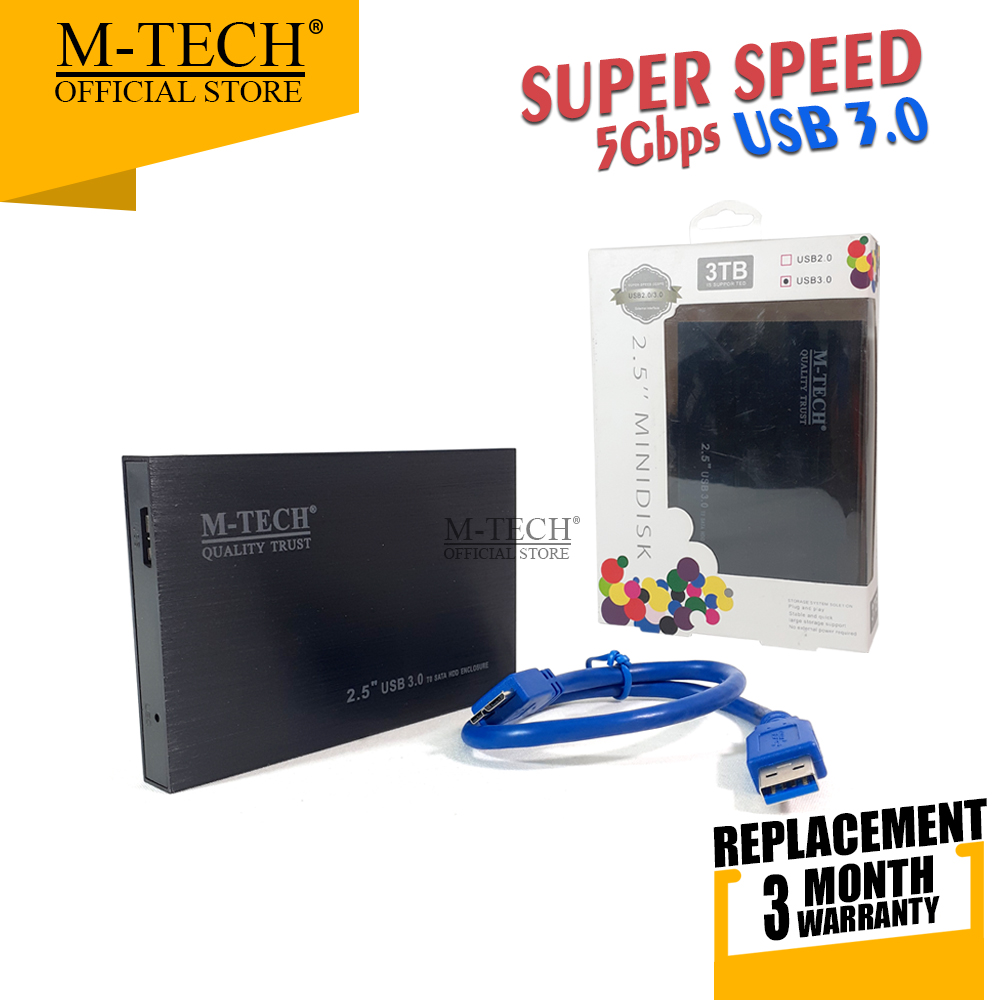 M-TECH ORIGINAL Casing Hardisk External 2.5 SATA USB 3.0 | Lazada Indonesia
