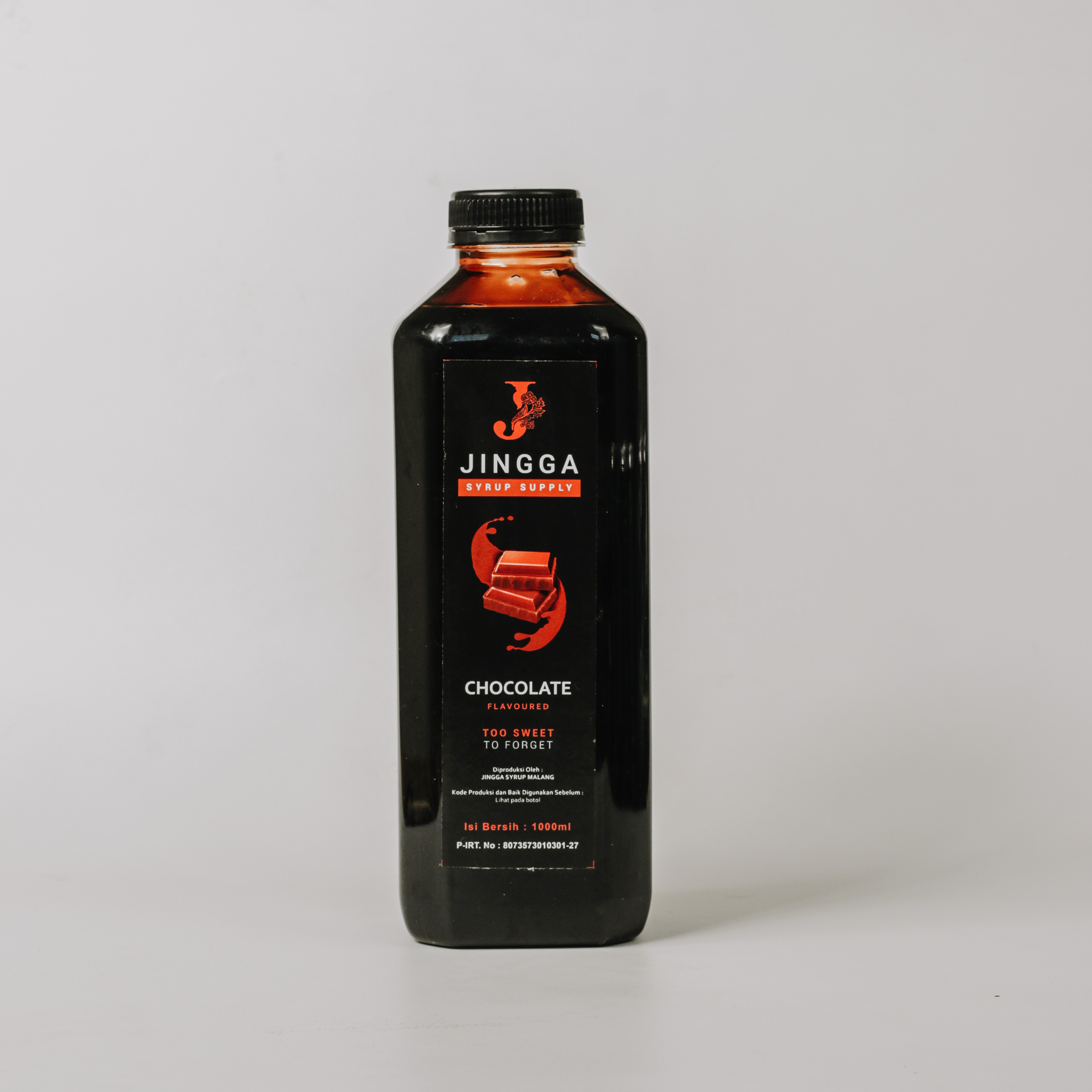 JINGGA Chocolate Syrup 1000ml - Sirup Coklat Untuk Campuran Minuman ...