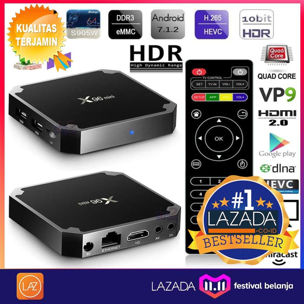 Android Tv Box - New Android 7.1 Android Tv Box X96 mini RAM 2G ROM 16G ...