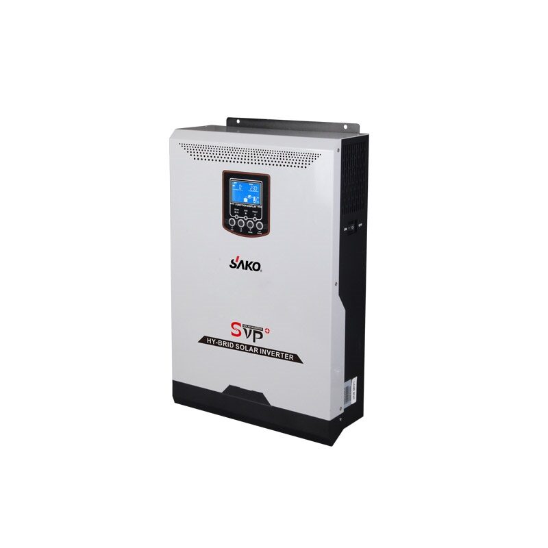 SAKO Hybrid Inverter 3000W - 50A SCC Pure Sine Wave UPS 3KW 24V PWM ...