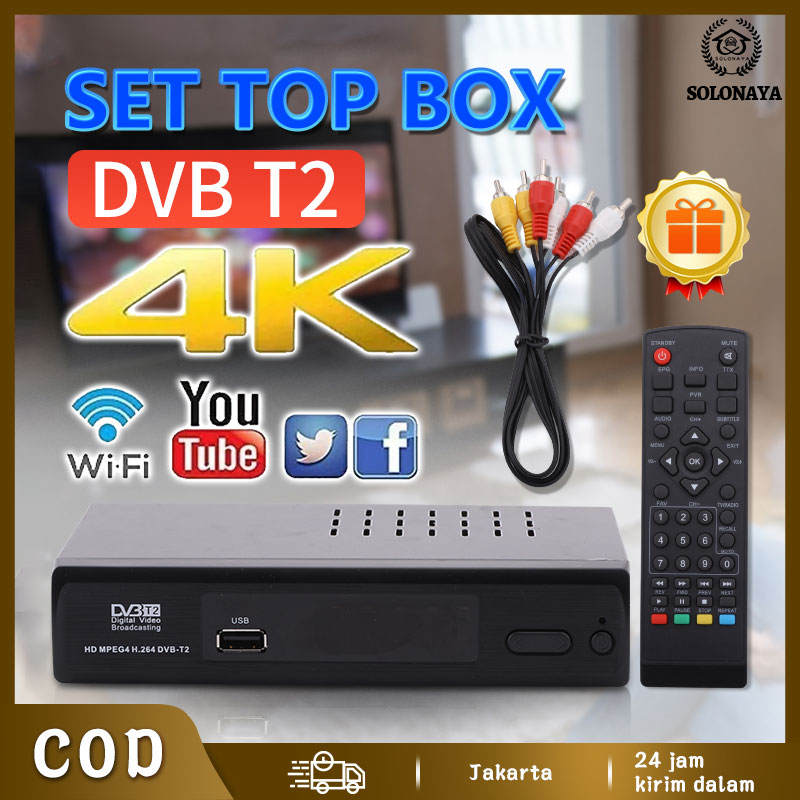 Set Topbox Tv Digital Matrix DVB T2 Set Top Box Advance Set Top Box TV Digital Receiver Penerima ...