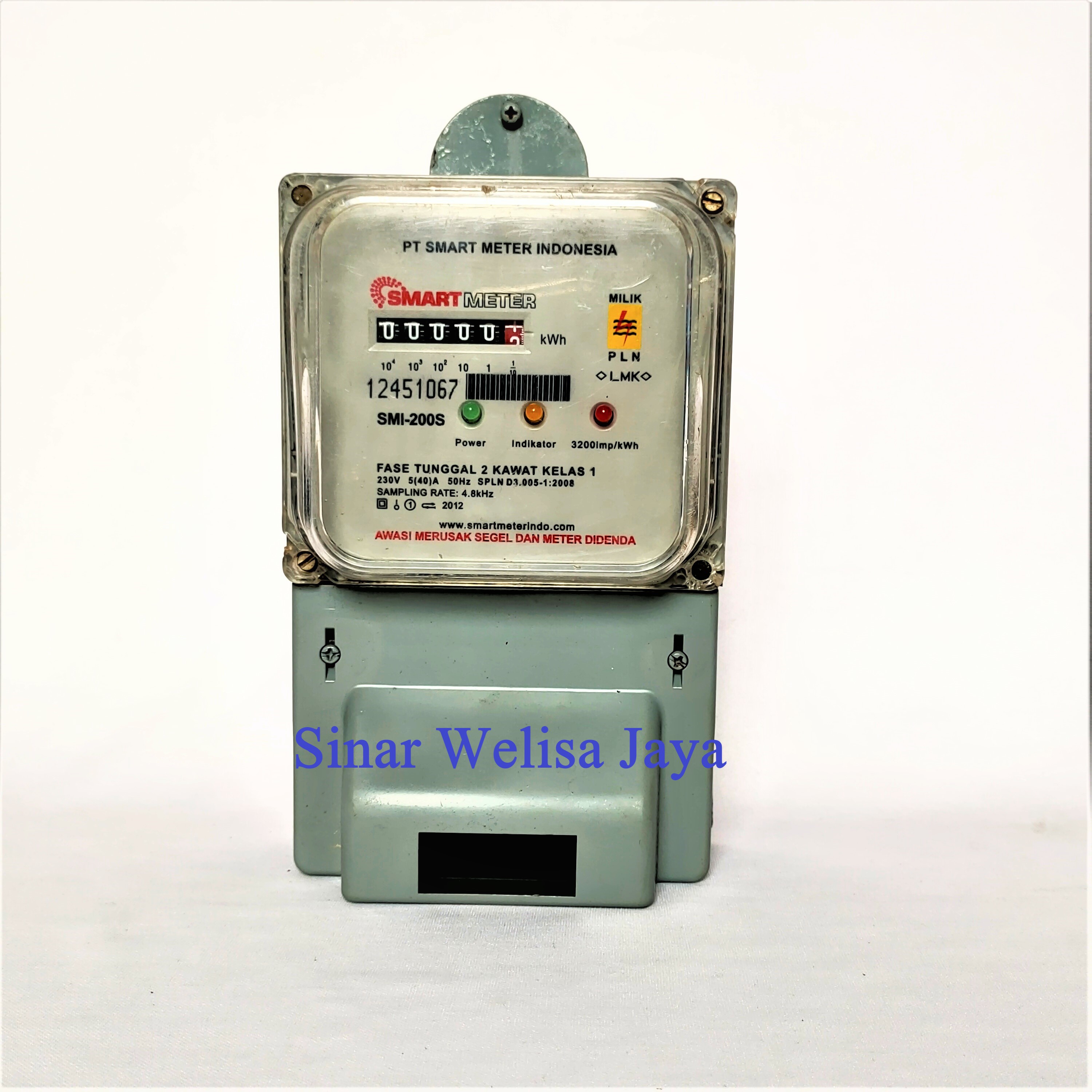 Smart Meter KWH Fase Tunggal 2 Kawat Kelas 1 SMI-200S | Lazada Indonesia