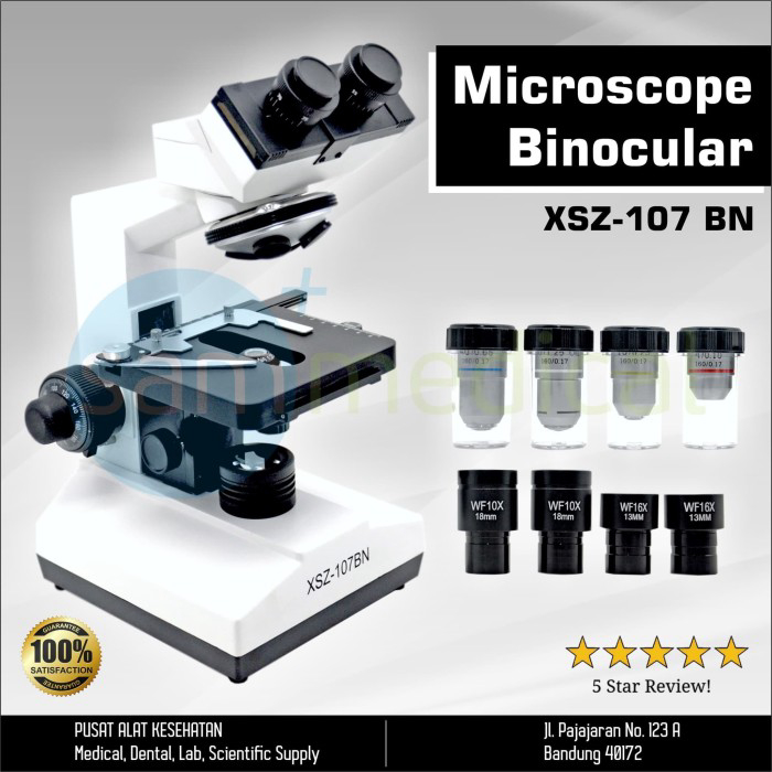Microscope Binocular XSZ 107 BN atau Mikroskop Binokular | Lazada Indonesia
