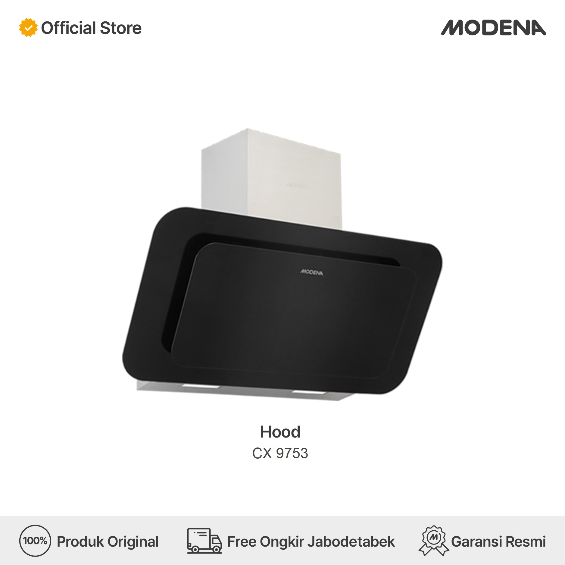 MODENA Chimney Hood - CX 9753 | Lazada Indonesia