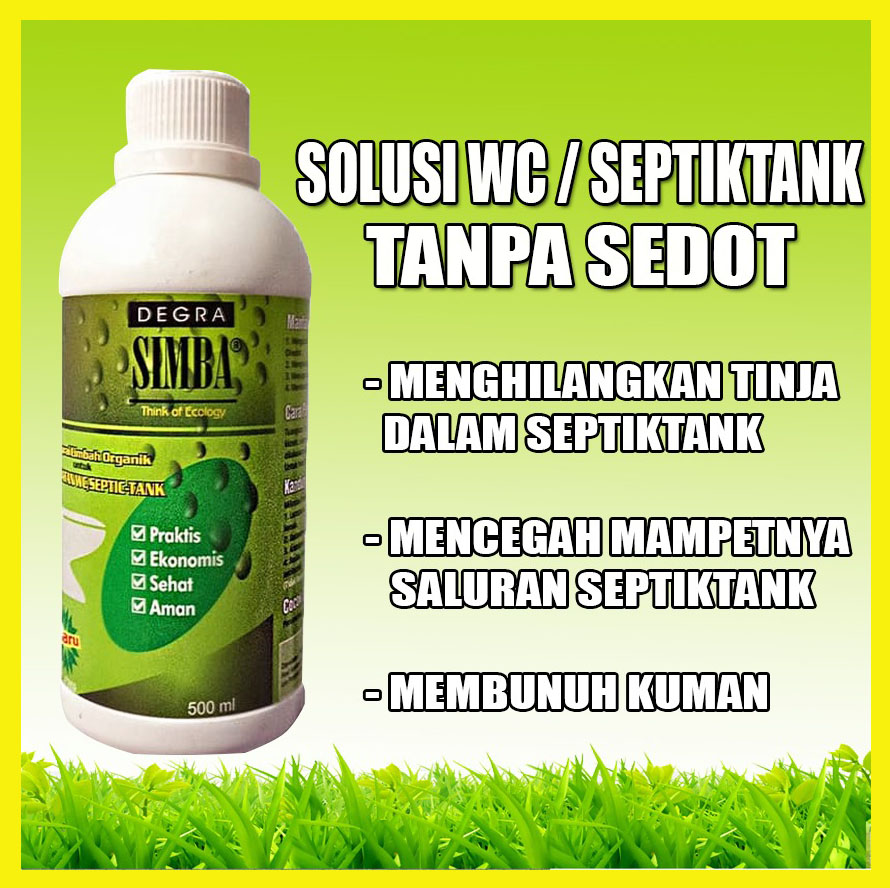 Degra Simba, mengatasi WC / Septic Tank Mampet, Penuh, Luber ...