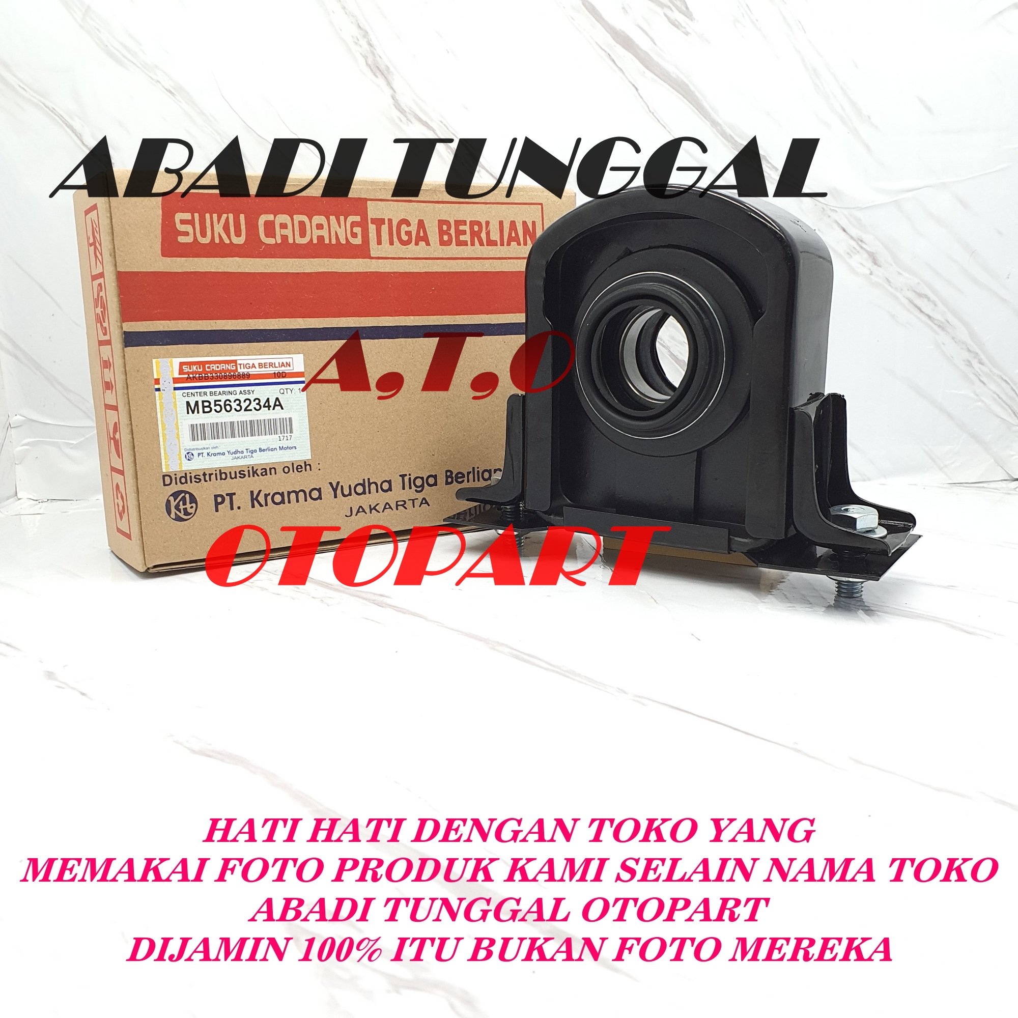 GANTUNG KOPEL CENTER BEARING ASSY MITSUBISHI PS125 CANTER MB563204 ...