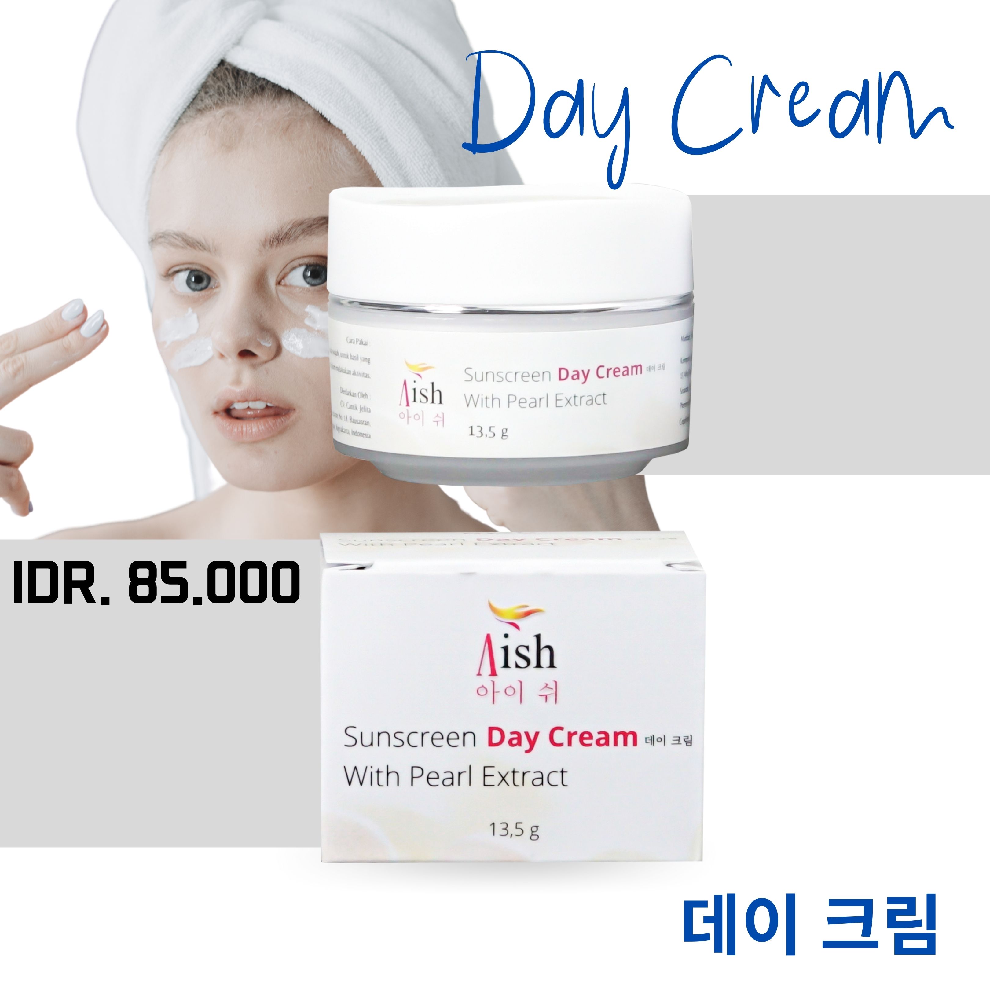 AISH(1 DC) CREAM SIANG AISH VIRAL TIKTOK | Lazada Indonesia