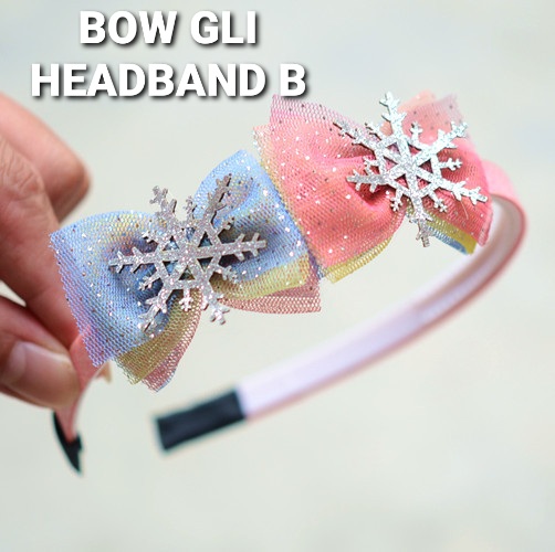 BANDO ANAK PEREMPUAN KOREA PRINCESS ELSA PRINCES RAINBOW JEPIT RAMBUT ...