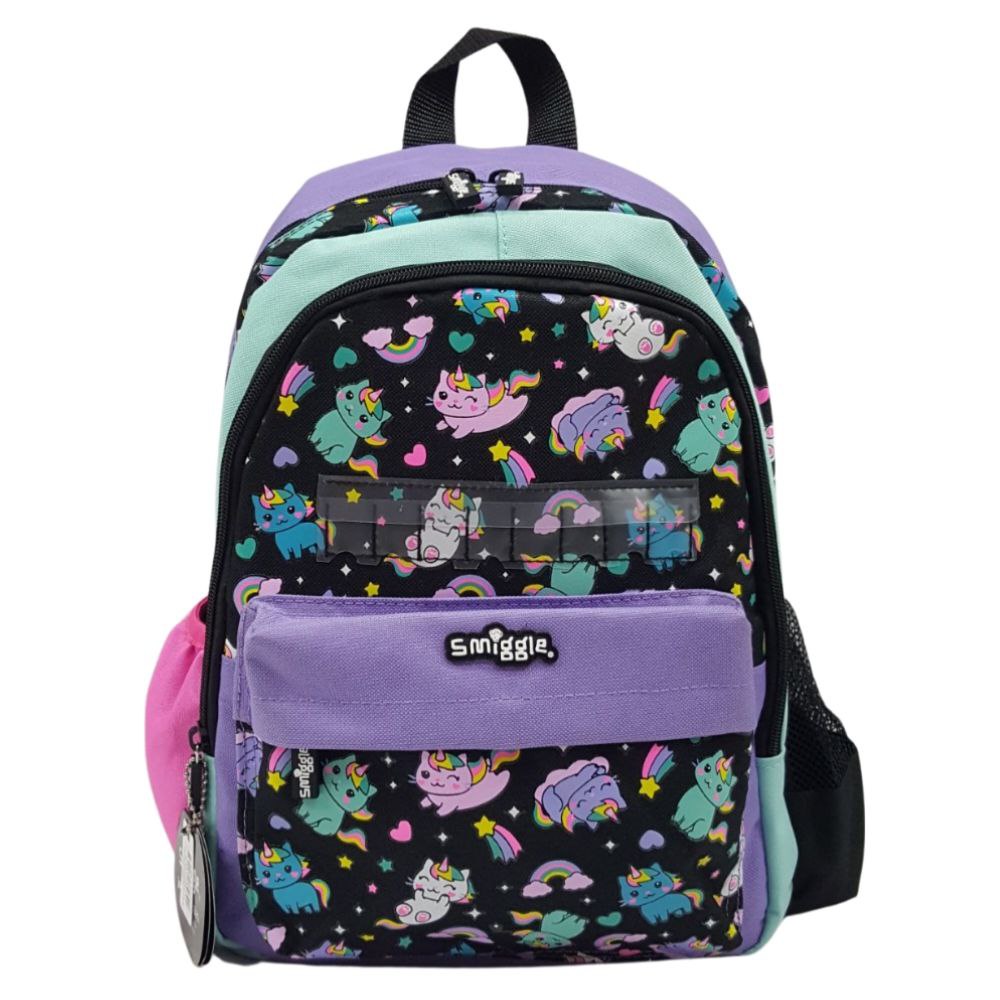 Tas Smiggle Unicorn Cat Black / Smiggle Junior Animalia / Tas Ransel ...