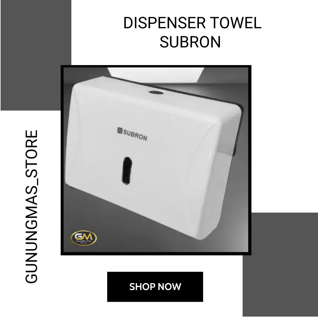 Tempat Tissue Dinding SUBRON/Tissue Dispenser Towel Lembaran/Tissue ...