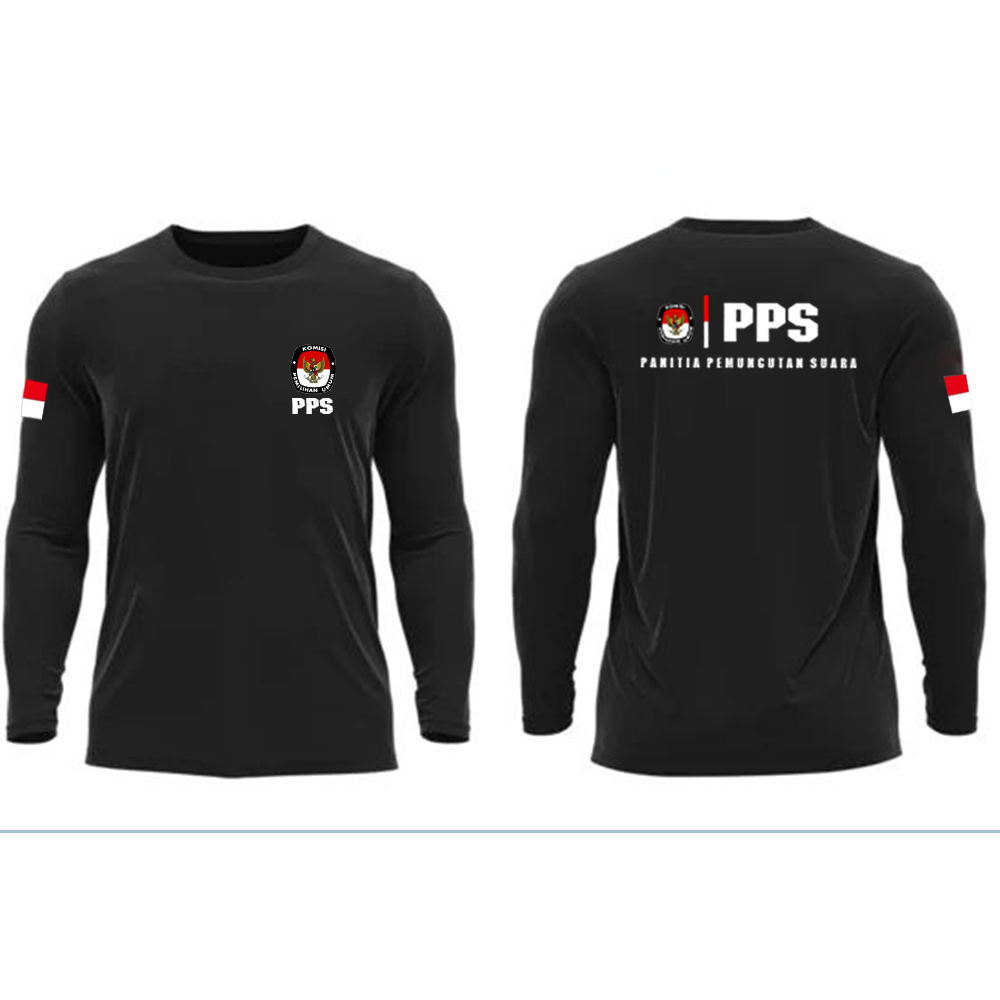 KAOS PETUGAS PPS TERBARU / KAOS PANITIA PEMILU 2024 / KAOS CUSTOM ...