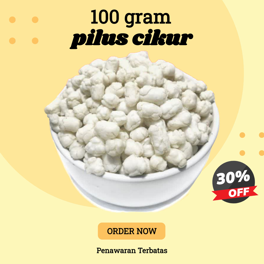 pilus Cikur 100 Gram Kriuk Toping Tambahan Toping Bakso Aci Cemilan ...