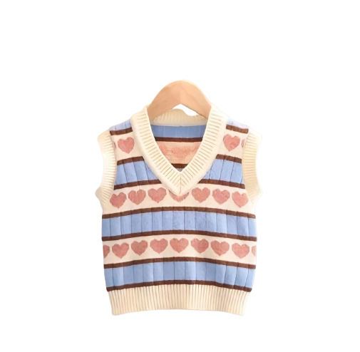 Rompi Vest Kids Love V neck Korean Motif Lucu | Lazada Indonesia