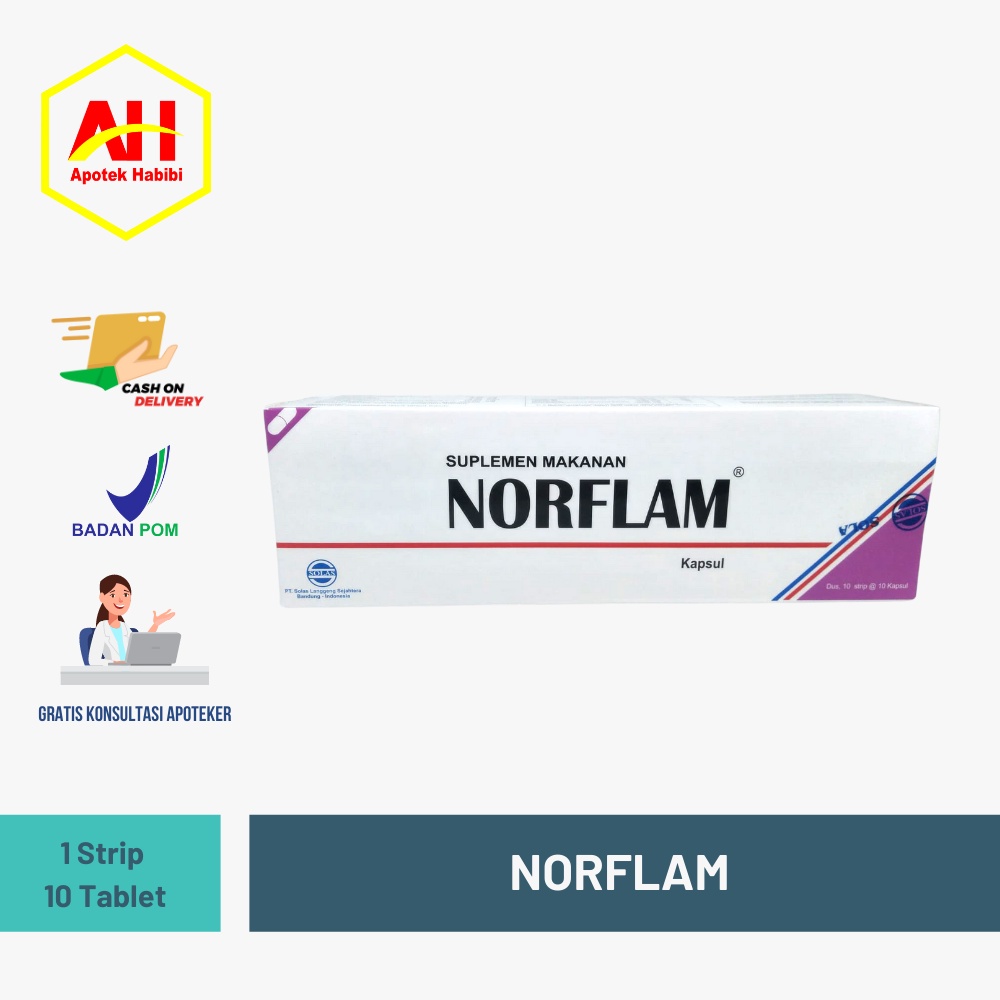 Norflam Norplam Norvlam Norfam Norpam Norvam Capsul Obat Untuk ...