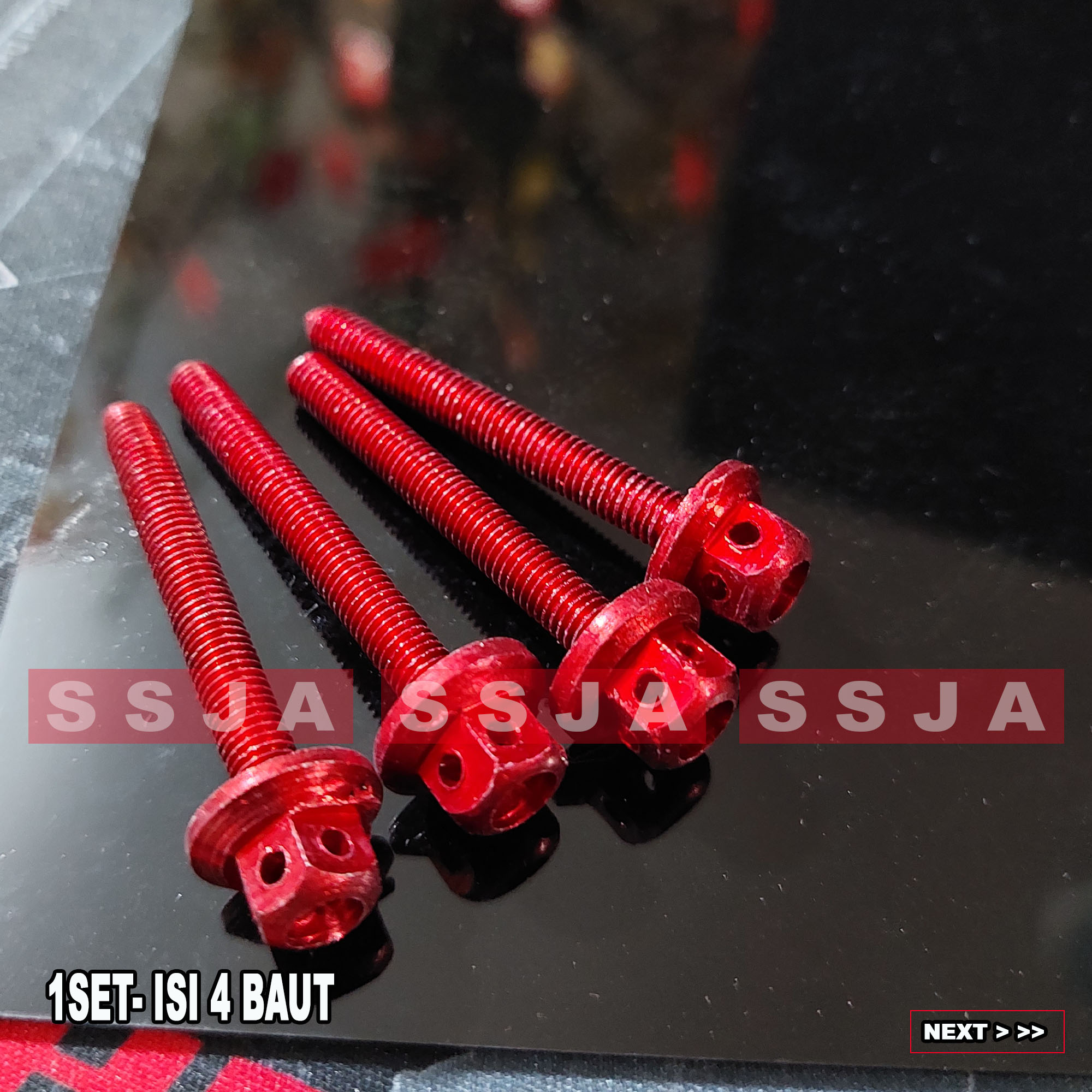 BAUT VISOR WINDSHIELD NMAX AEROX LEXI PROBOLT GOLD HARGA PER SET 4PCS ...