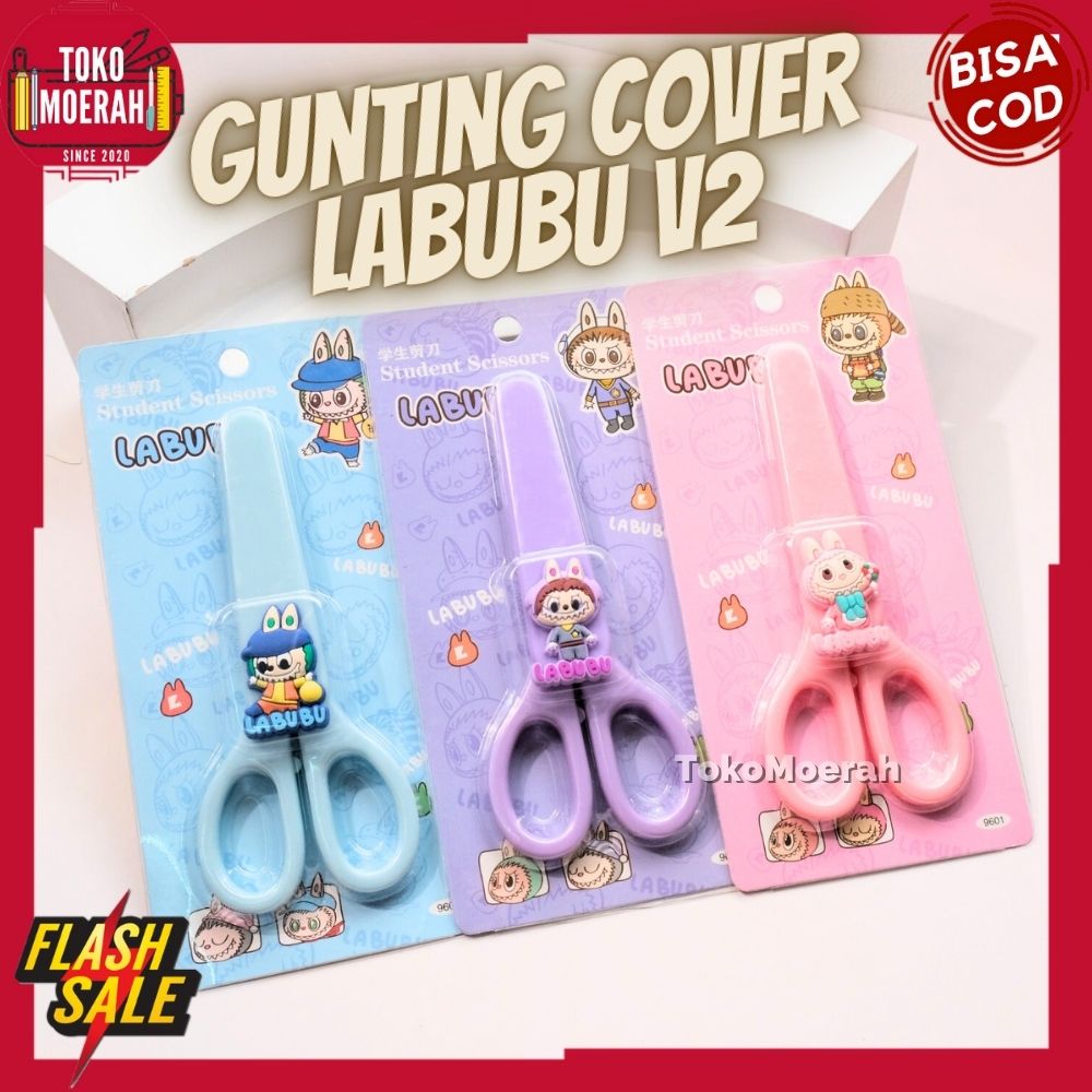 GUNTING LABUBU V2 GUNTING COVER LUCU UNIK LABUBU VERSI 2 LABU LABU ...