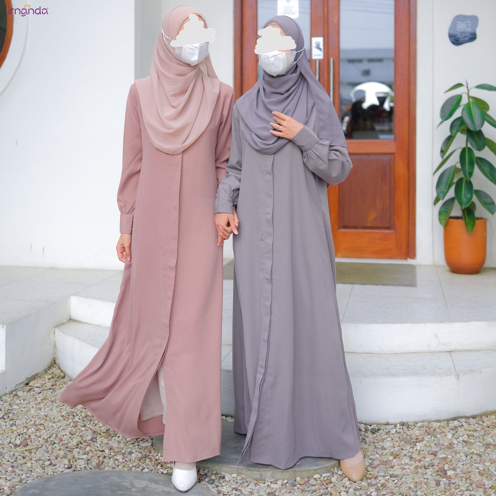 Irnanda Gamis Shofy dress size M, l, XL | Lazada Indonesia