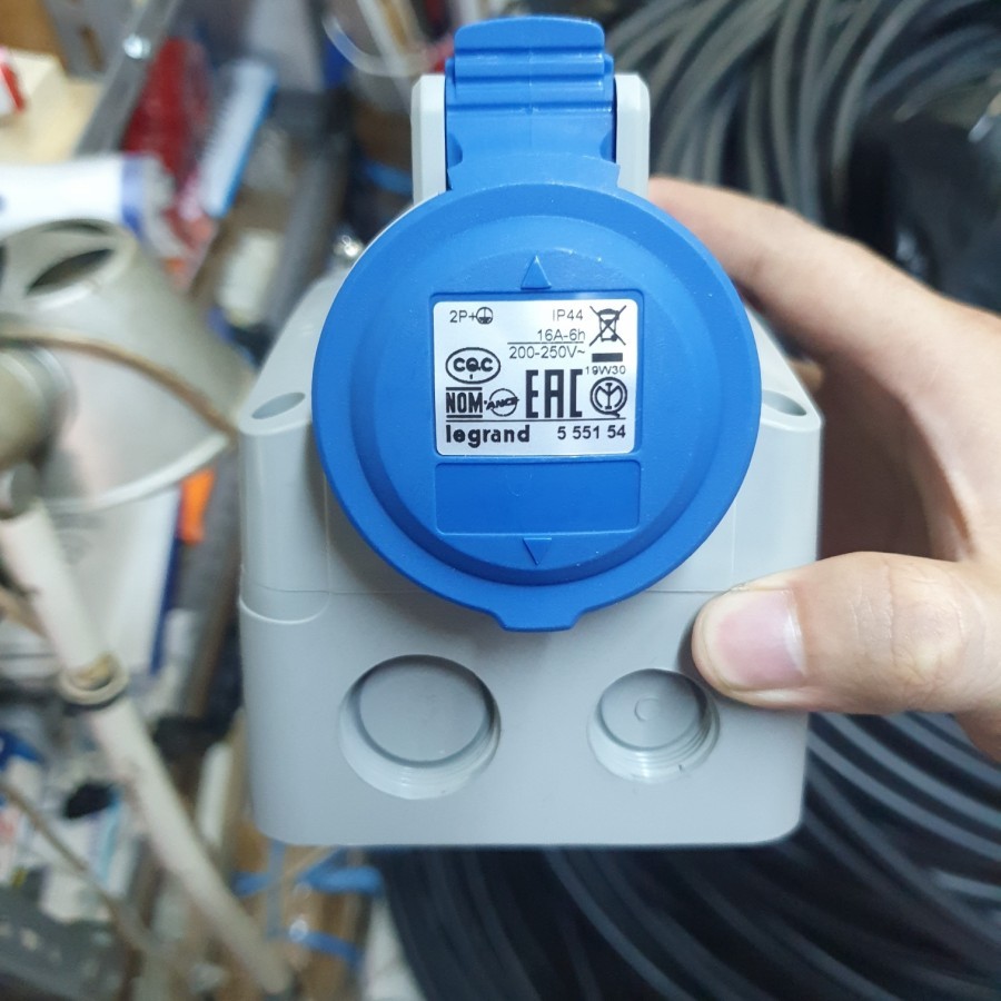 Socket Legrand Surface Mounting Socket Model Tempel 3 Pin 16A IP44 ...