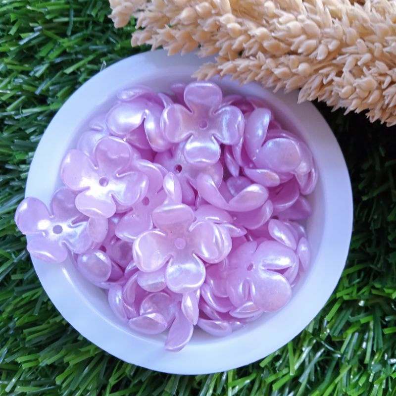 Mote Kelopak Bunga Clover (25 gram)(-+70 biji | Lazada Indonesia