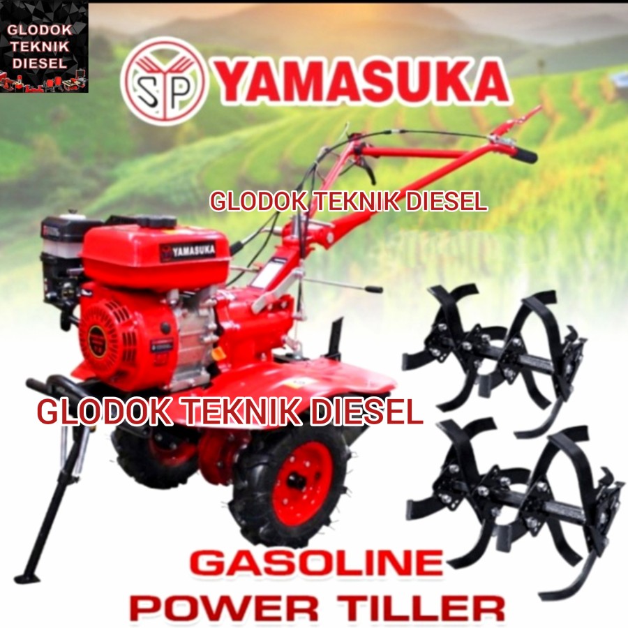Mini Traktor Tiller Cultivator Mini Penggembur Tanah YAMASUKA YSP 900 ...