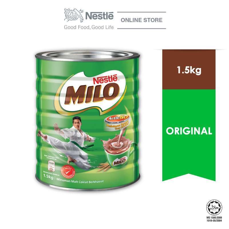 Nestle Milo ActivGo Kaleng Singapore 1,5 Kg | Lazada Indonesia