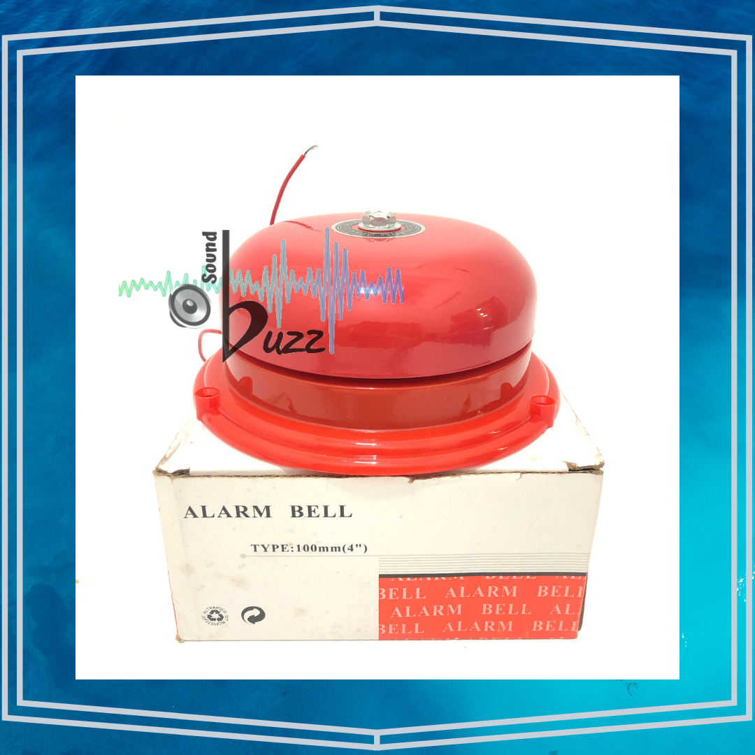 Alarm Bell ATN TYPE 100mm Bel Listrik Bel Sekolah Fire Alarm | Lazada ...