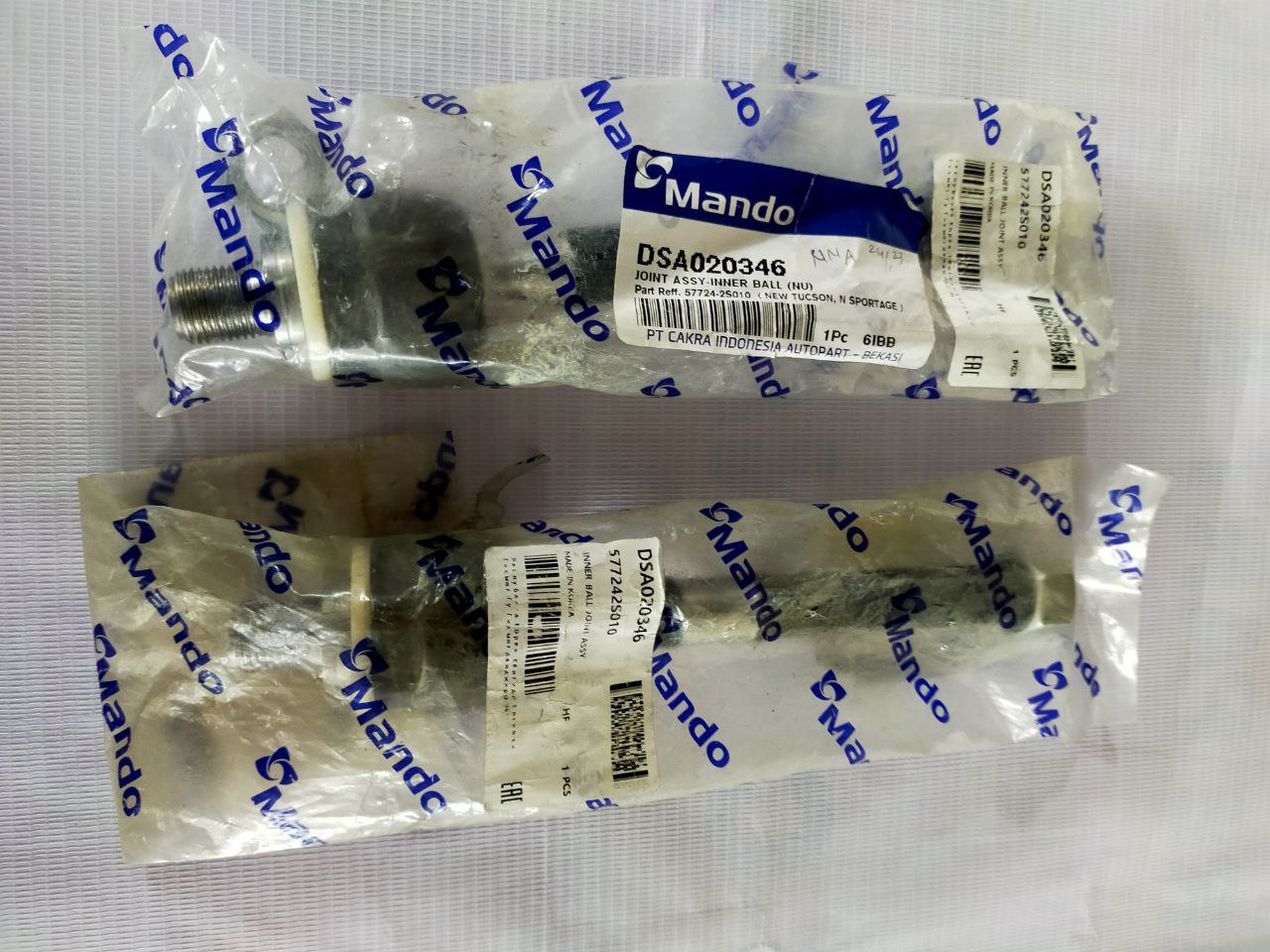 Rack End Hyundai New Tucson Kia New Sportage Long Tie Rod | Lazada ...