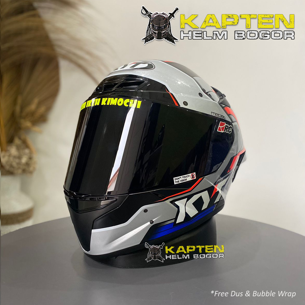HELM KYT TT COURSE RATTHAPARK SPACE MONKEY (PAKET GANTENG) HELM FULL ...